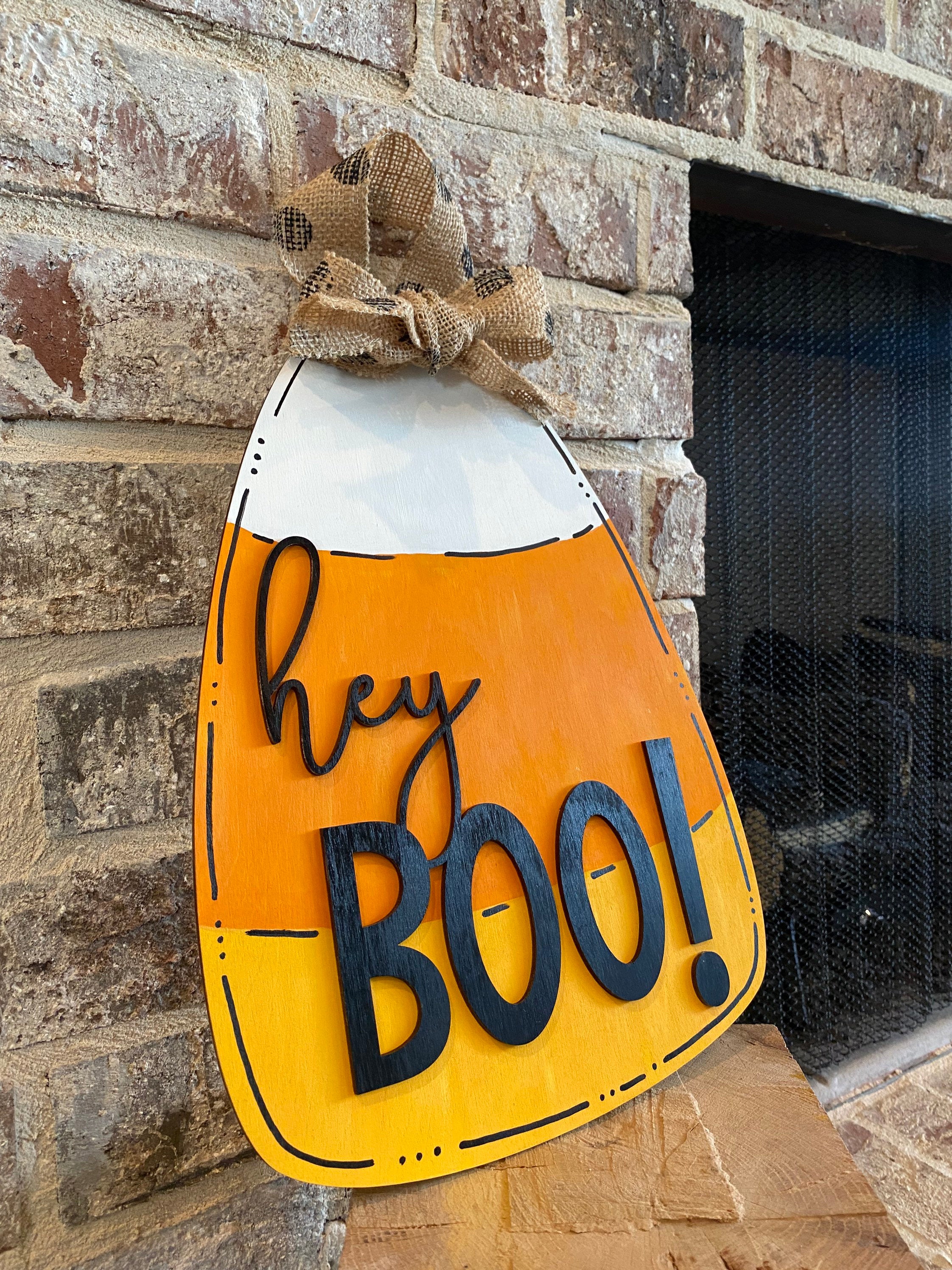 Hey Boo! Halloween candy door sign! – Piedmont Peach Designs